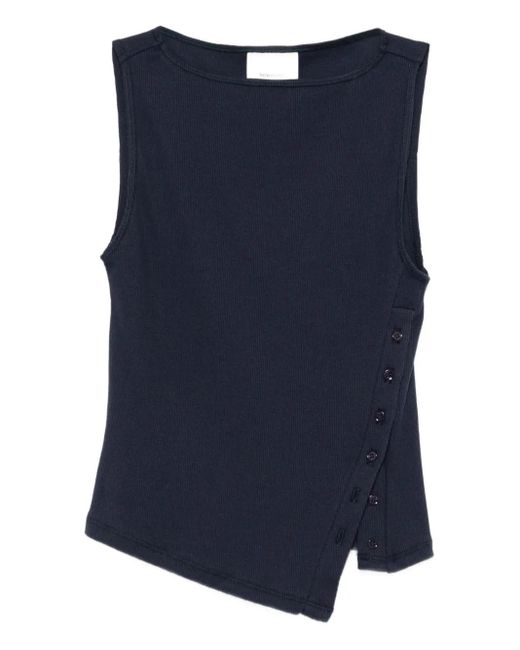 Reformation Hudson Top in Blue | Lyst UK