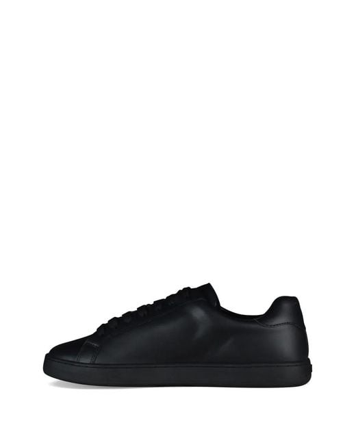 Palm Angels Teddy-Bear Leather Sneakers in Black for Men | Lyst