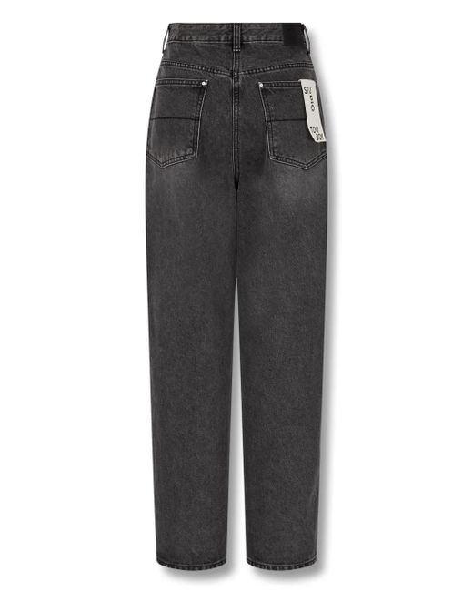 Studio Tomboy X Logo-Patch Jeans in Black | Lyst