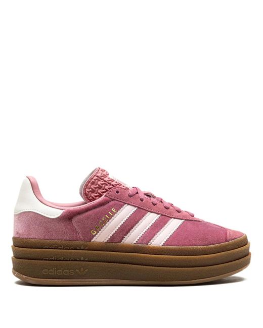 adidas Gazelle Bold "Sandy" Sneakers in Pink | Lyst