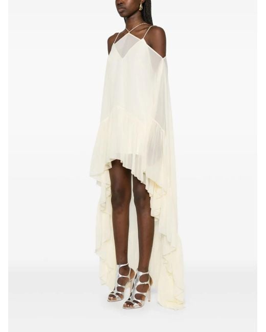 ‎Taller Marmo Layered Maxi Dress in White | Lyst