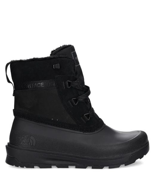 The North Face Shellista V Shorty Lace-Up Boots in Black | Lyst UK
