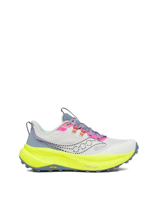 Saucony Xodus Ultra 4 Lace-Up Sneakers in Green | Lyst UK