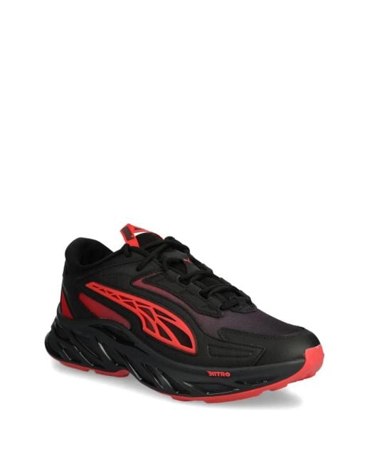 PUMA Exotek Nitro Trainers in Black for Men | Lyst