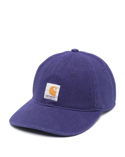 Carhartt Logo-Patch Cap in Blue | Lyst UK