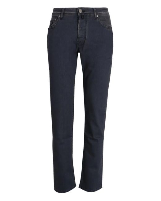 Jacob Cohen Logo-Patch Jeans in Blue for Men | Lyst UK
