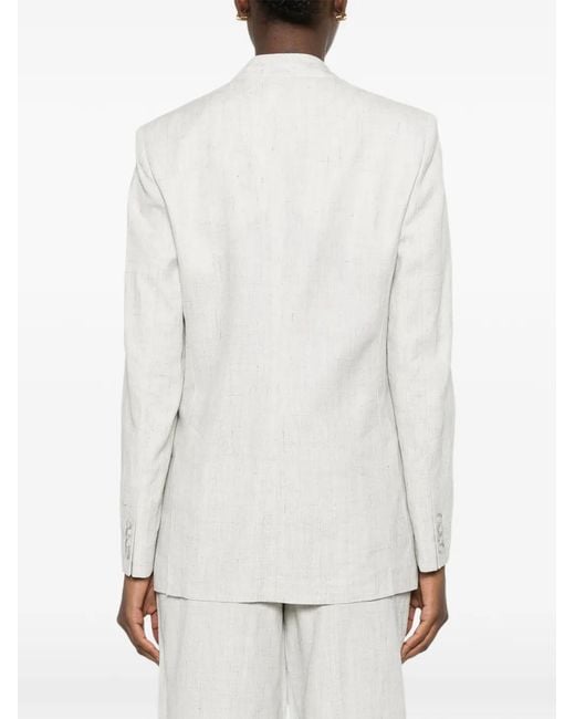 JOSEPH Ferula Blazer in White | Lyst