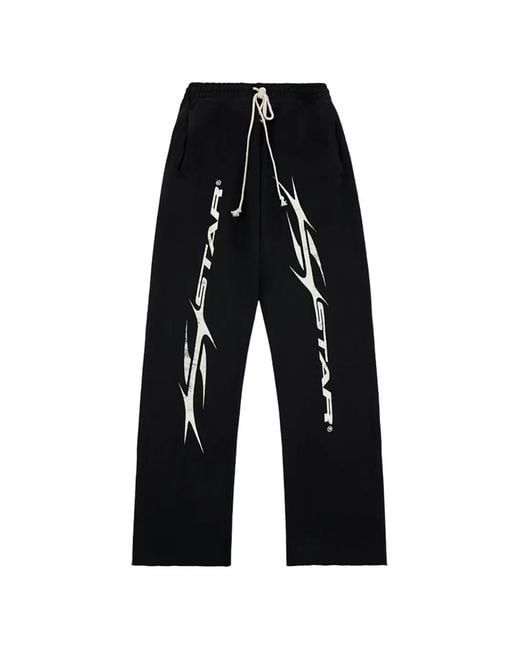 HELLSTAR Flame Track Pants in Blue for Men | Lyst UK