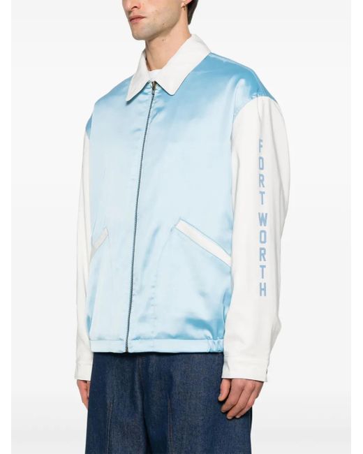 Champion Colourblock Jacket in Blue for Men | Lyst
