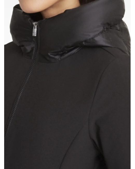 Ciesse Piumini Mire 3.0 Hooded Coat in Black | Lyst UK