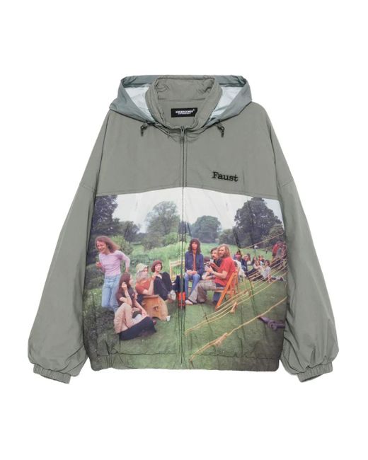 Undercover Graphic-Print Jacket in Grey for Men | Lyst UK