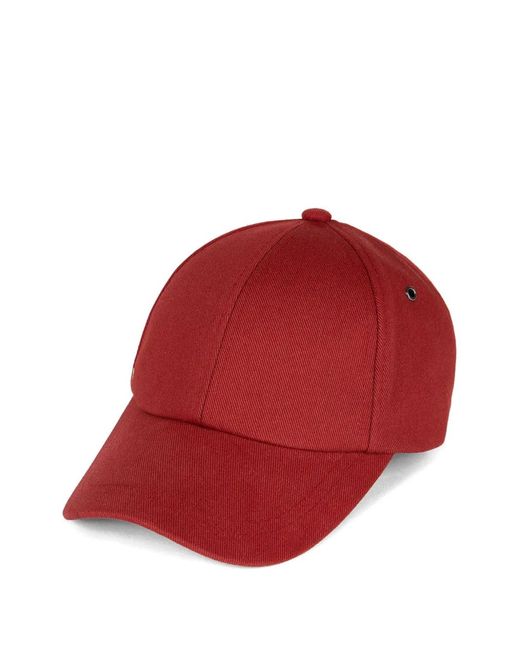 Paul Smith Striped-Detail Baseball Cap in Red for Men | Lyst UK