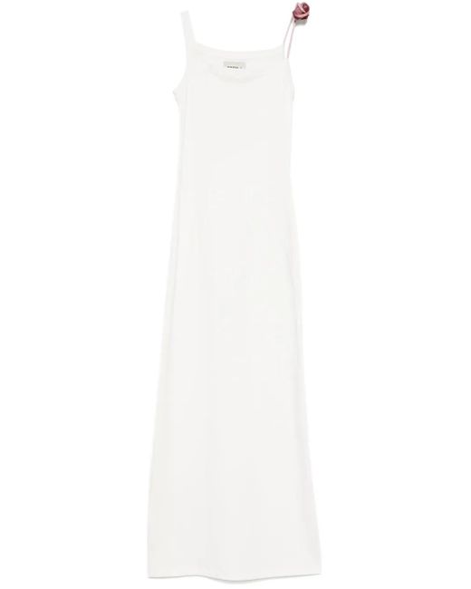 SEEN USERS Surrealist Maxi Dress in White | Lyst