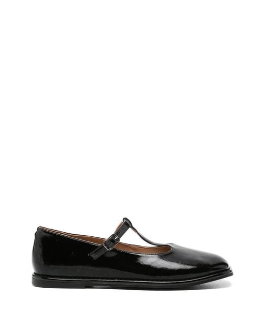 Linda Baumann T-Bar Pumps in Black | Lyst