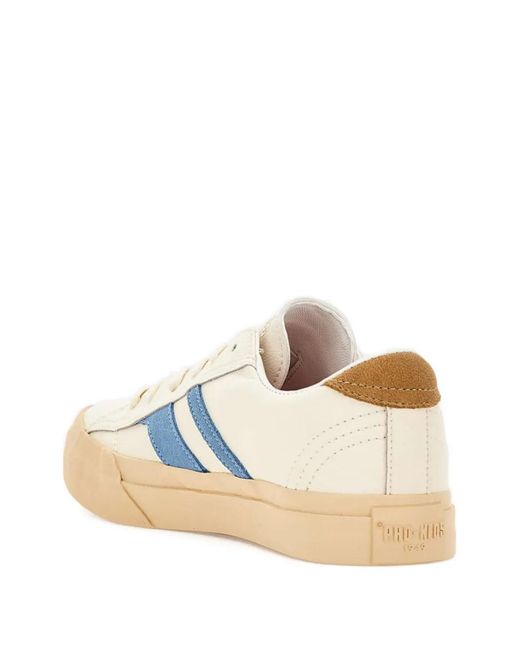 Pro Keds Logo-Detail Leather Sneakers | Lyst UK
