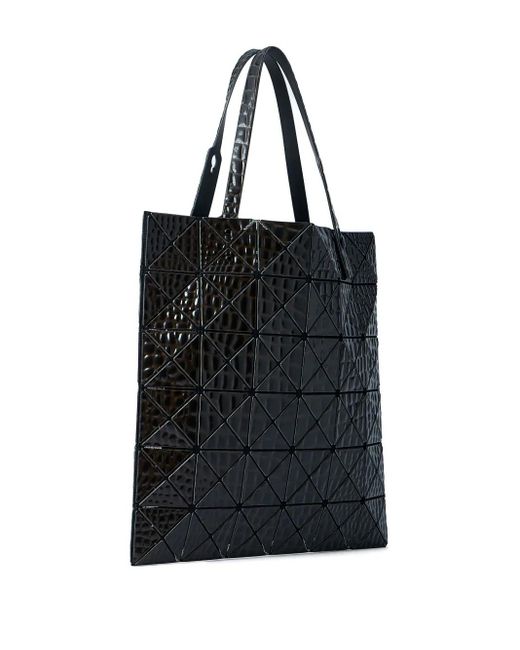 Issey Miyake Kaiju Triangular-Tile Tote Bag in Black | Lyst