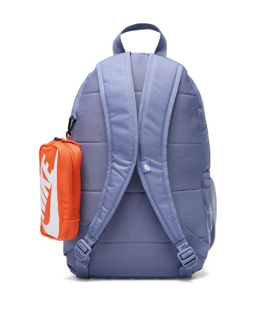 Nike Logo Zip Backpack in Blue | Lyst