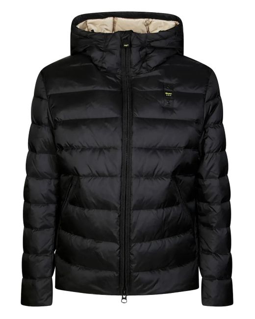Blauer Acton Hooded Jacket in Black for Men | Lyst UK