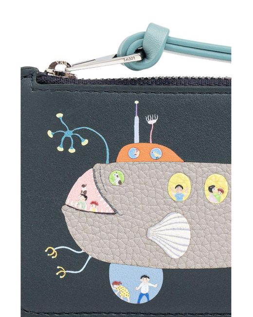 Loewe Submarine Wallet in Blue | Lyst