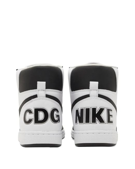 Nike X Comme Des Garcons Terminator "Cdg" Sneakers in White for Men | Lyst
