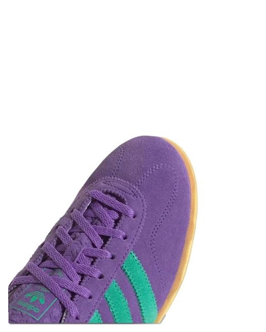 adidas Gazelle Lo Pro Stripe Senakers in Purple | Lyst UK