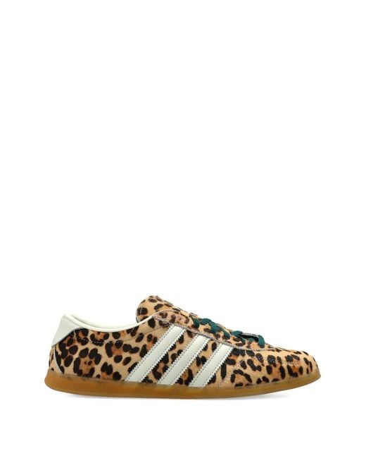 adidas Samba Animal-Print Sneakers in Brown | Lyst UK