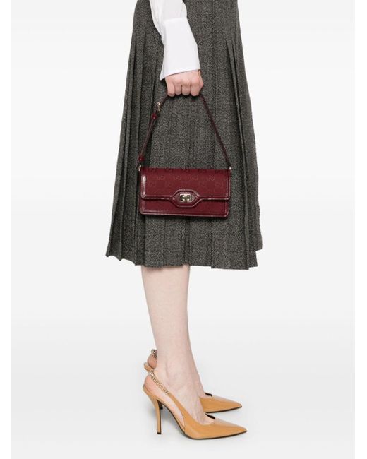 Gucci Mini Luce Shoulder Bag in Purple | Lyst