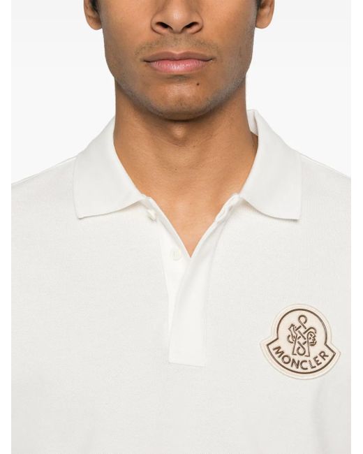 Moncler Mini Polo For Spring/Summer 2025 in White for Men | Lyst UK