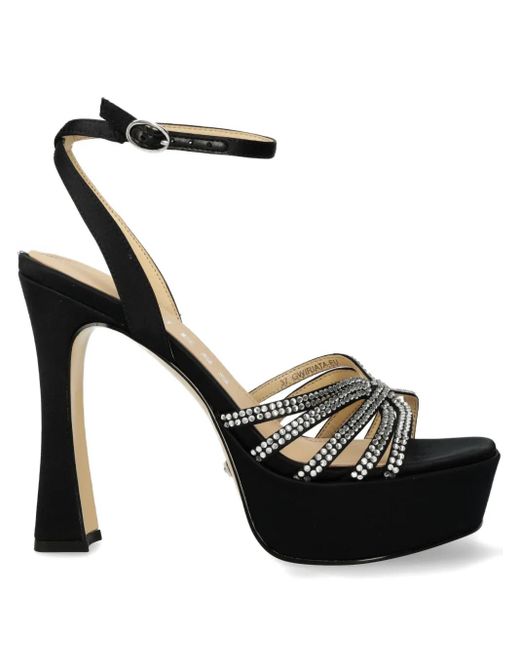 Guess Platform Sandals in Black | Lyst