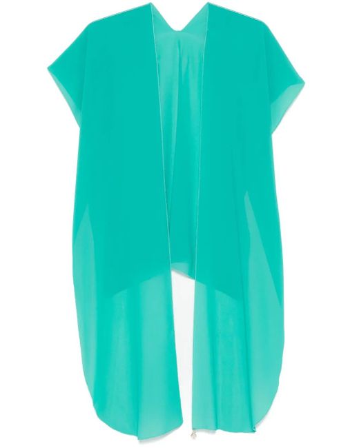 Patrizia Pepe Georgette Stole in Blue | Lyst UK