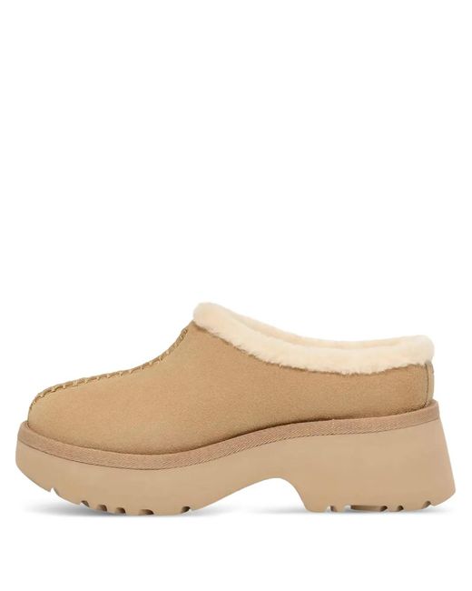 UGG Mules New Heights À Bords Texturés in Natural | Lyst