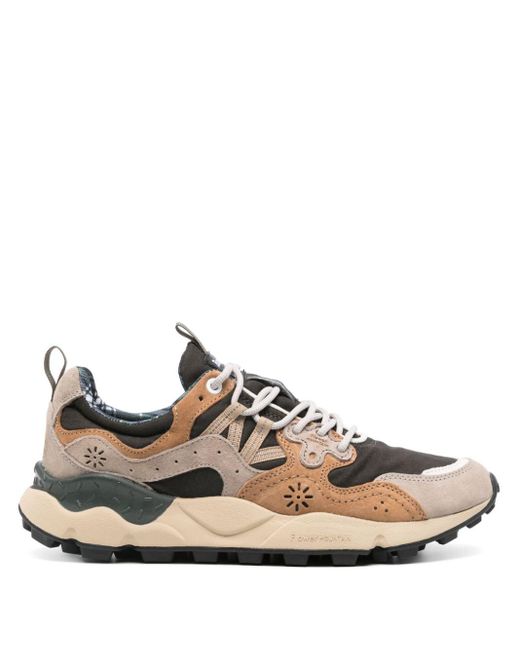 Barbour X Flower Mountain Yamano 3 Sneakers in Pink for Men | Lyst UK