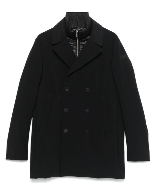 Rrd Winter Thermo Peacoat in Black for Men | Lyst