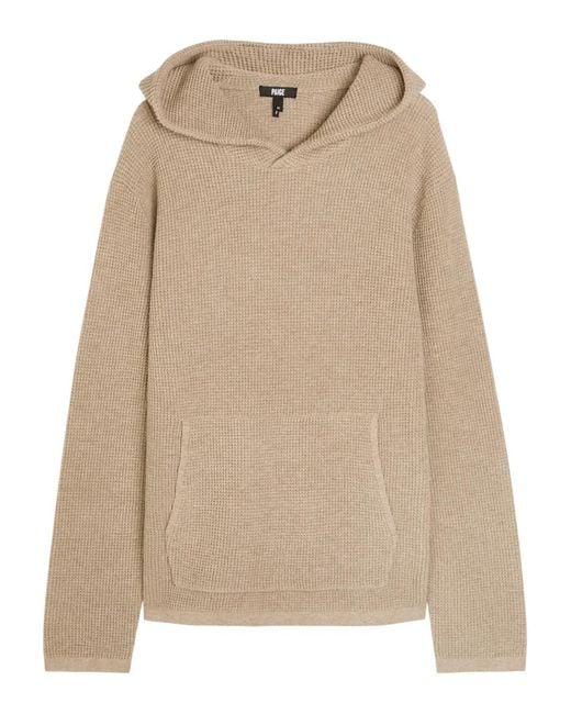 PAIGE Pocket Hoodie in Natural for Men | Lyst