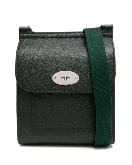 Mulberry Antony Messenger Bag in Green for Men | Lyst