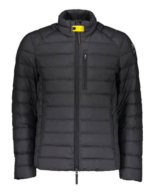 Parajumpers Padded Raised-Collar Jacket in Black for Men | Lyst UK