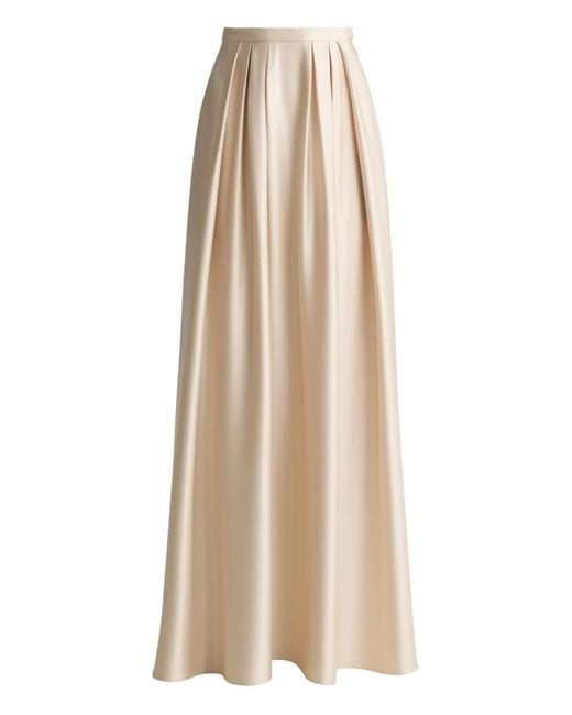 St. John Pocket Long Skirt in Natural | Lyst UK