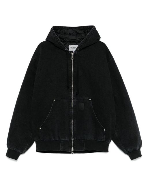 Carhartt Og Active Rivet Jacket in Black for Men | Lyst