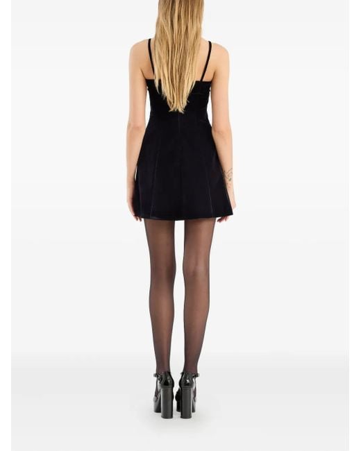 ROTATE BIRGER CHRISTENSEN Sleeveless Mini Dress in Black | Lyst UK