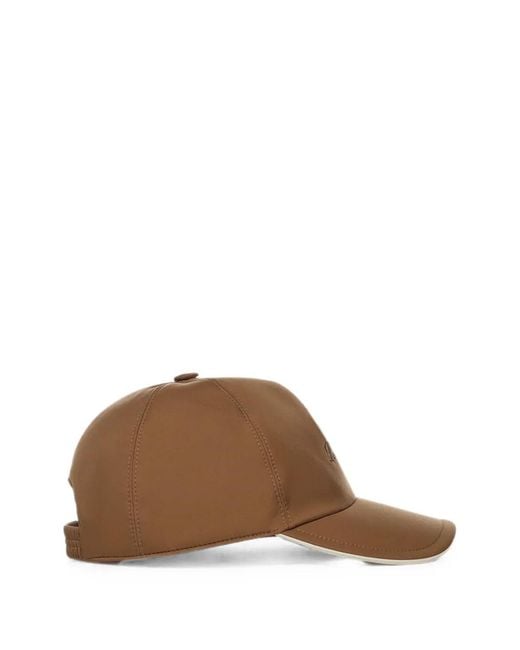 Loro Piana Logo-Embroidered Baseball Cap in Brown for Men | Lyst