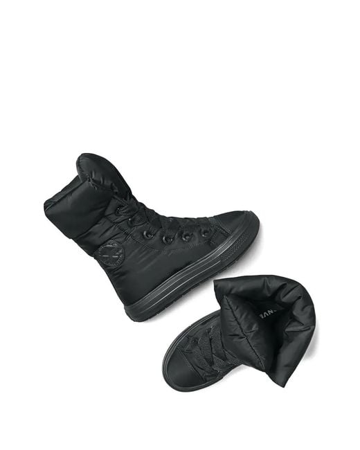 Converse Chuck Taylor All Star Elements Lace-Up Padded Boots in Black ...
