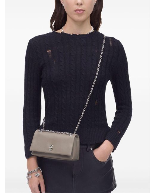 Marc Jacobs The Dual Chain Shoulder Bag in Gray | Lyst