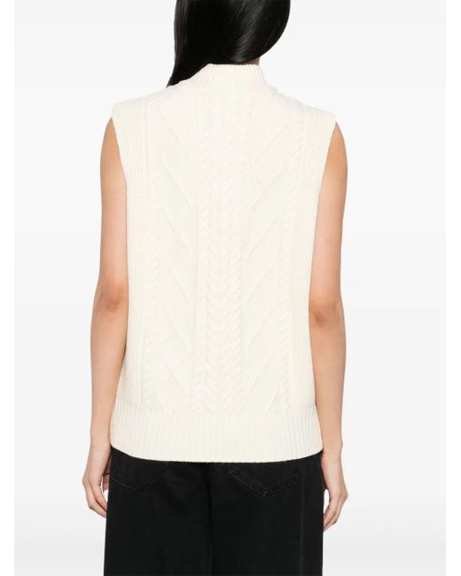 Varley Joilette Vest in White | Lyst