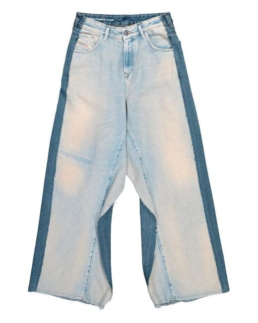 PROTOTYPES Colour-Block Jeans in Blue for Men | Lyst UK