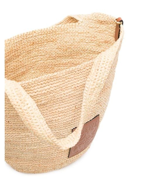 Loewe Woven Tote Bag in Natural | Lyst