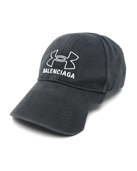 Balenciaga Under Armour Baseball Cap in Black for Men | Lyst