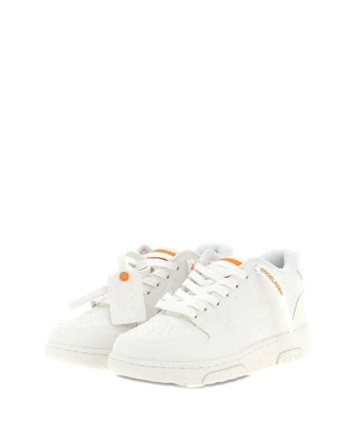 Off-White c/o Virgil Abloh Out Of Office Molded Logo-Detail Sneakers in ...