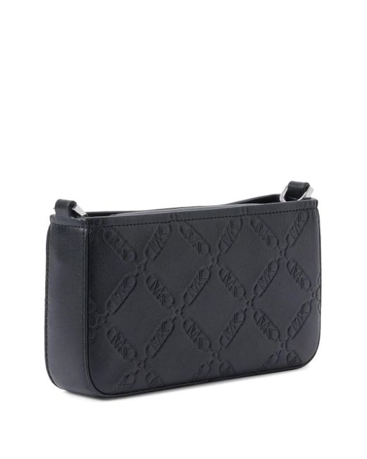 Michael Kors Logo-Lettering Crossbody Bag in Black | Lyst
