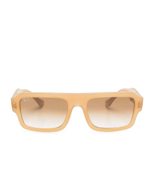 Ray-Ban Lukas Bio-Based Sunglasses in Natural | Lyst UK