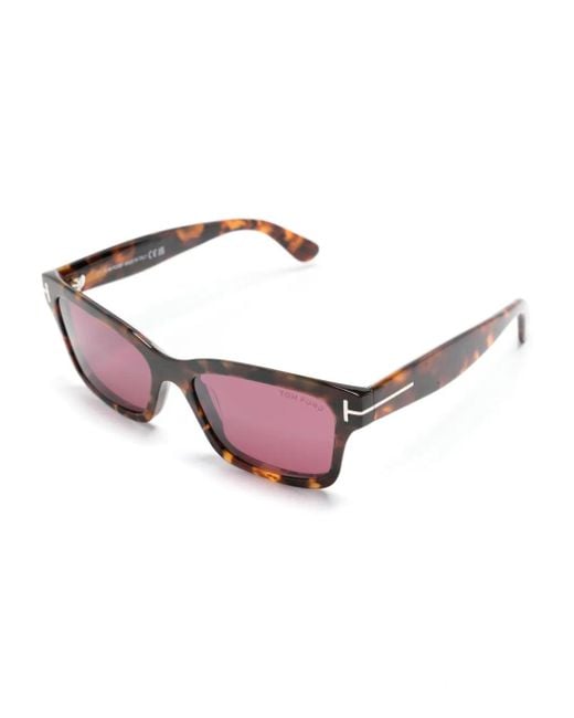Tom Ford Tf1085 Mikel Sunglasses in Pink | Lyst